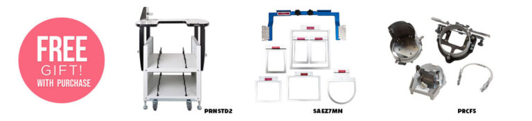 Brother Entrepreneur W PR680W + FREE Brother PRCF5 Flat Brim Cap Frame Set