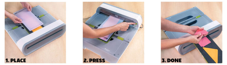 Accuquilt GO! Big Fabric Cutter Starter Set - Included Flying Geese Die ...